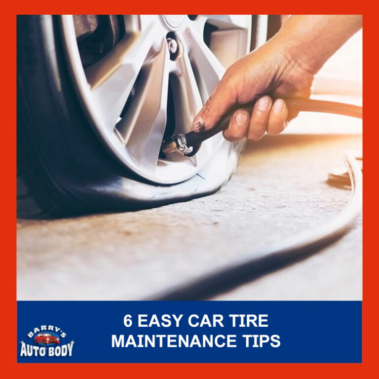 6 Easy Car Tire Maintenance Tips You Can Follow Right Away – Barry's ...