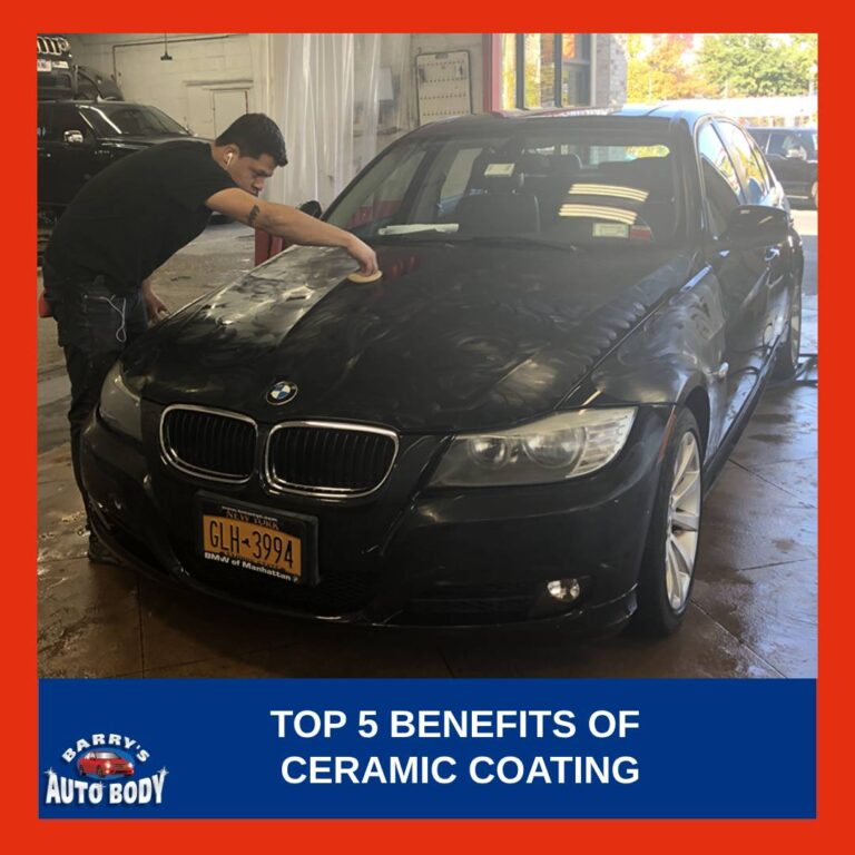 Top 5 Benefits of Ceramic Coating – Barry's Auto Body